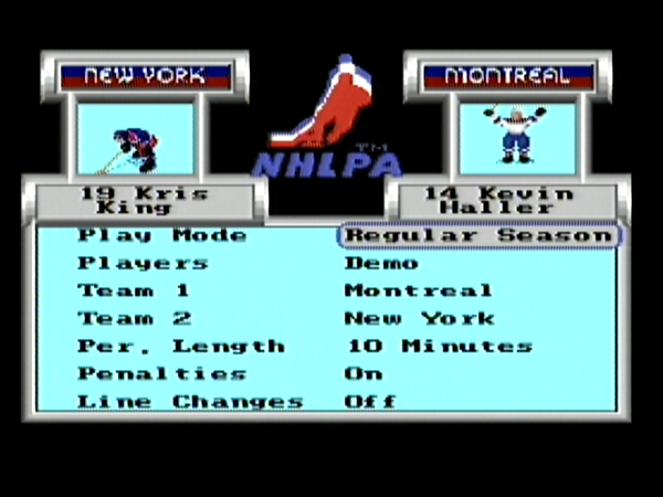 Nhlpa Hockey 93getting Started — Strategywiki The Video Game