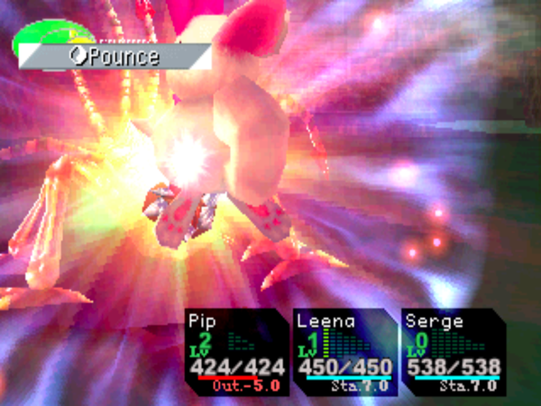 Pounce - Chrono Wiki - Chrono Trigger, Chrono Cross, Radical Dreamers