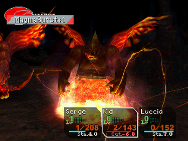 MagmaBurst - Chrono Wiki - Chrono Trigger, Chrono Cross, Radical Dreamers