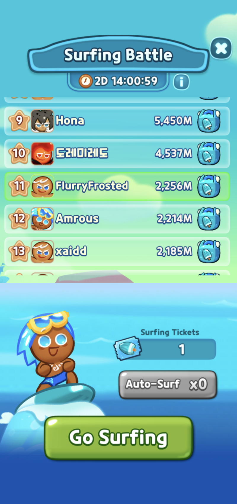 Surfing Battle - Cookie Run Wiki