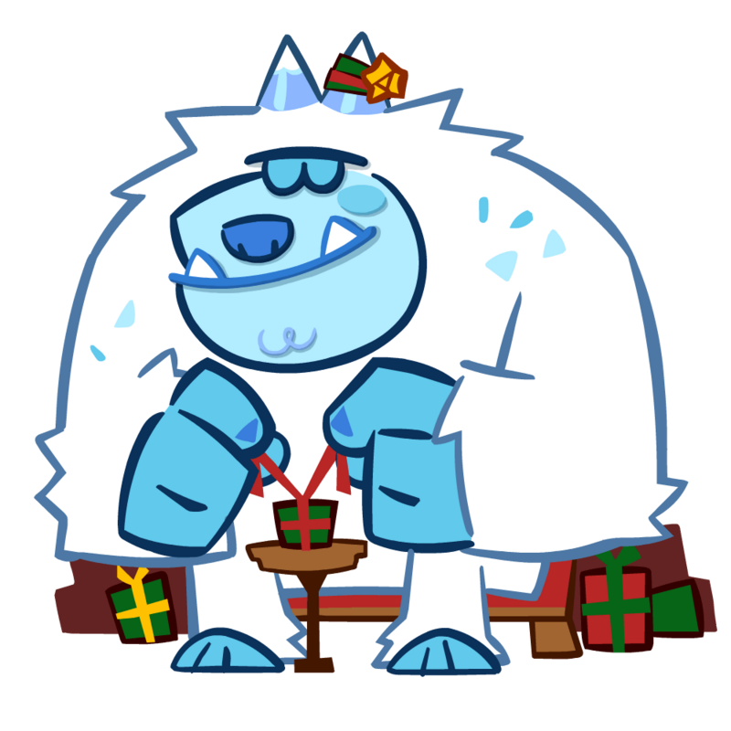 Gift Fairy Yeti - Cookie Run Wiki