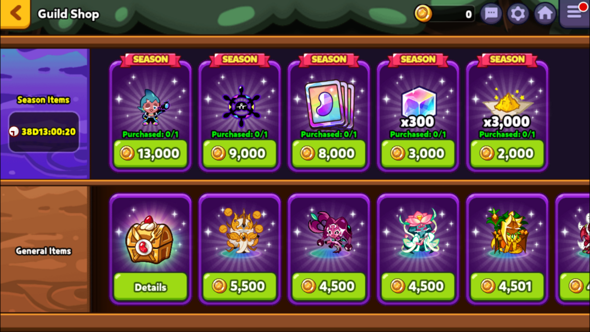 Guild Shop - Cookie Run Wiki