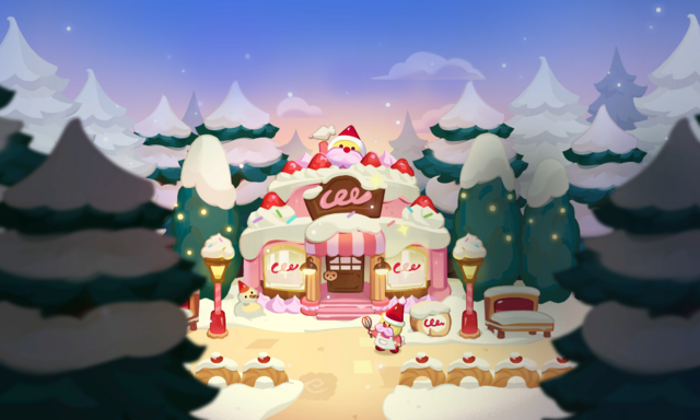 Cookie Run Kingdom Holiday Cake Shop