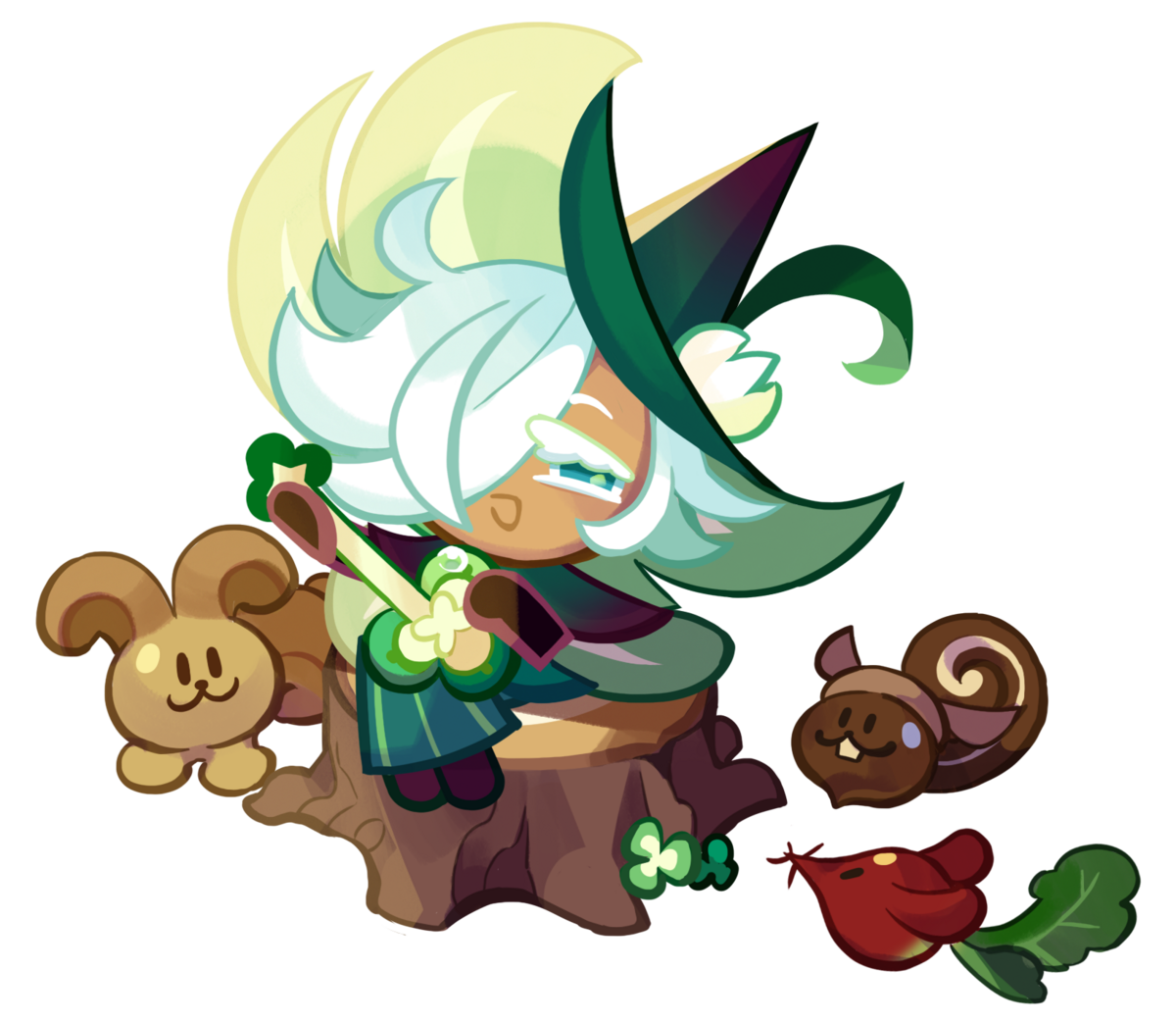 Clover Cookie - Cookie Run Wiki
