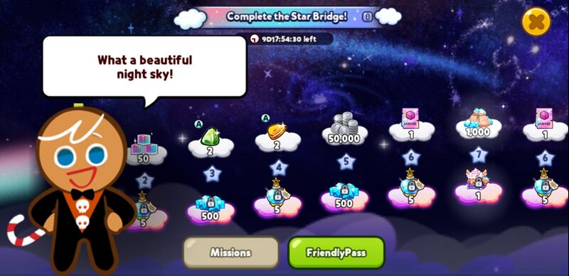 Complete the Star Bridge! - Cookie Run Wiki