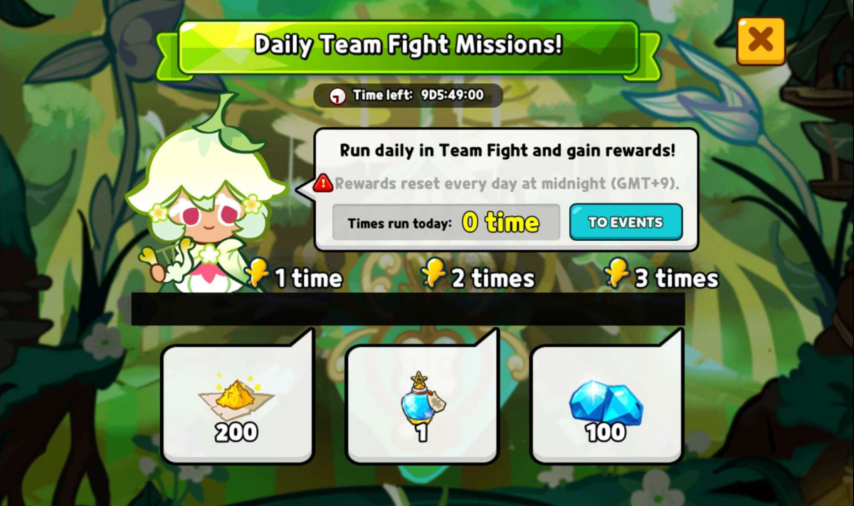 Daily Team Fight Missions - Cookie Run Wiki