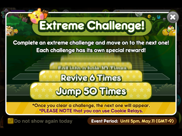 Extreme Challenge (April 2015 event) - Cookie Run Wiki