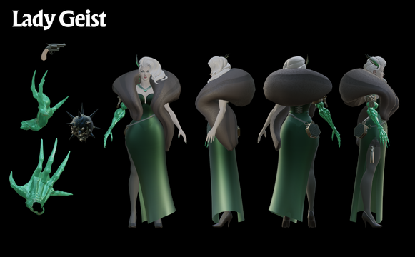 Lady Geist - Deadlock Wiki
