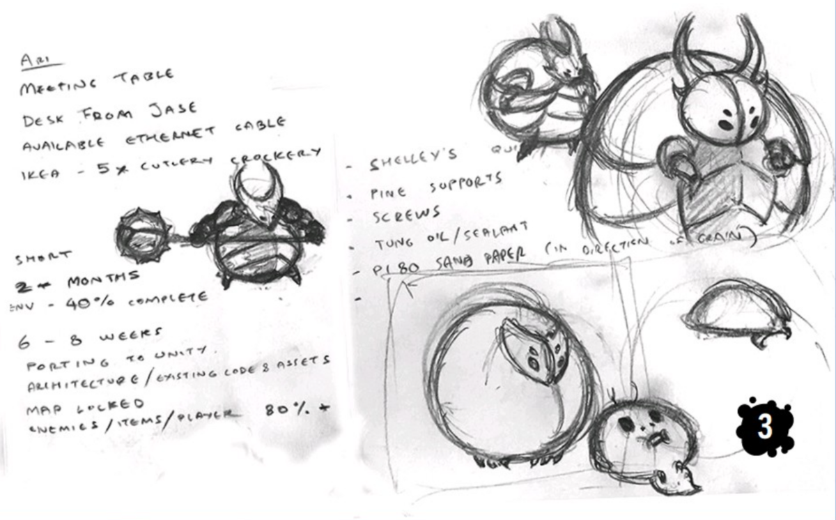 File:False Knight Concept Sketch.png - Hollow Knight Wiki