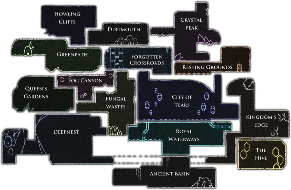 Areas (Hollow Knight) - Hollow Knight Wiki