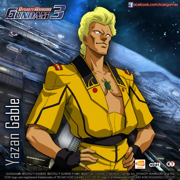 Yazan Gable - The Koei Tecmo Wiki