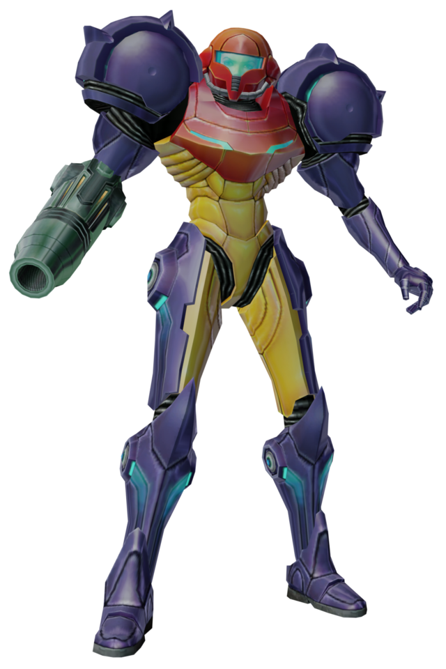 File:MP1 Suit Gravity Suit Model.png - Metroid Wiki