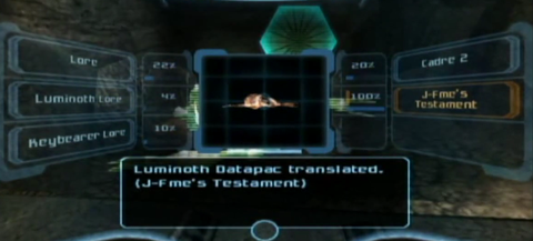 Luminoth Datapac - Metroid Wiki