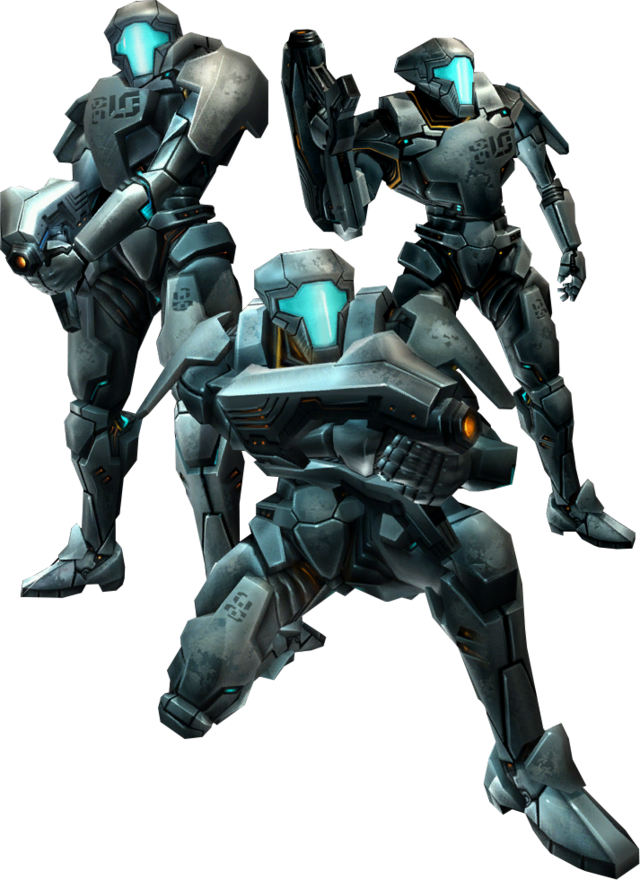 Galactic Federation Marine - Metroid Wiki