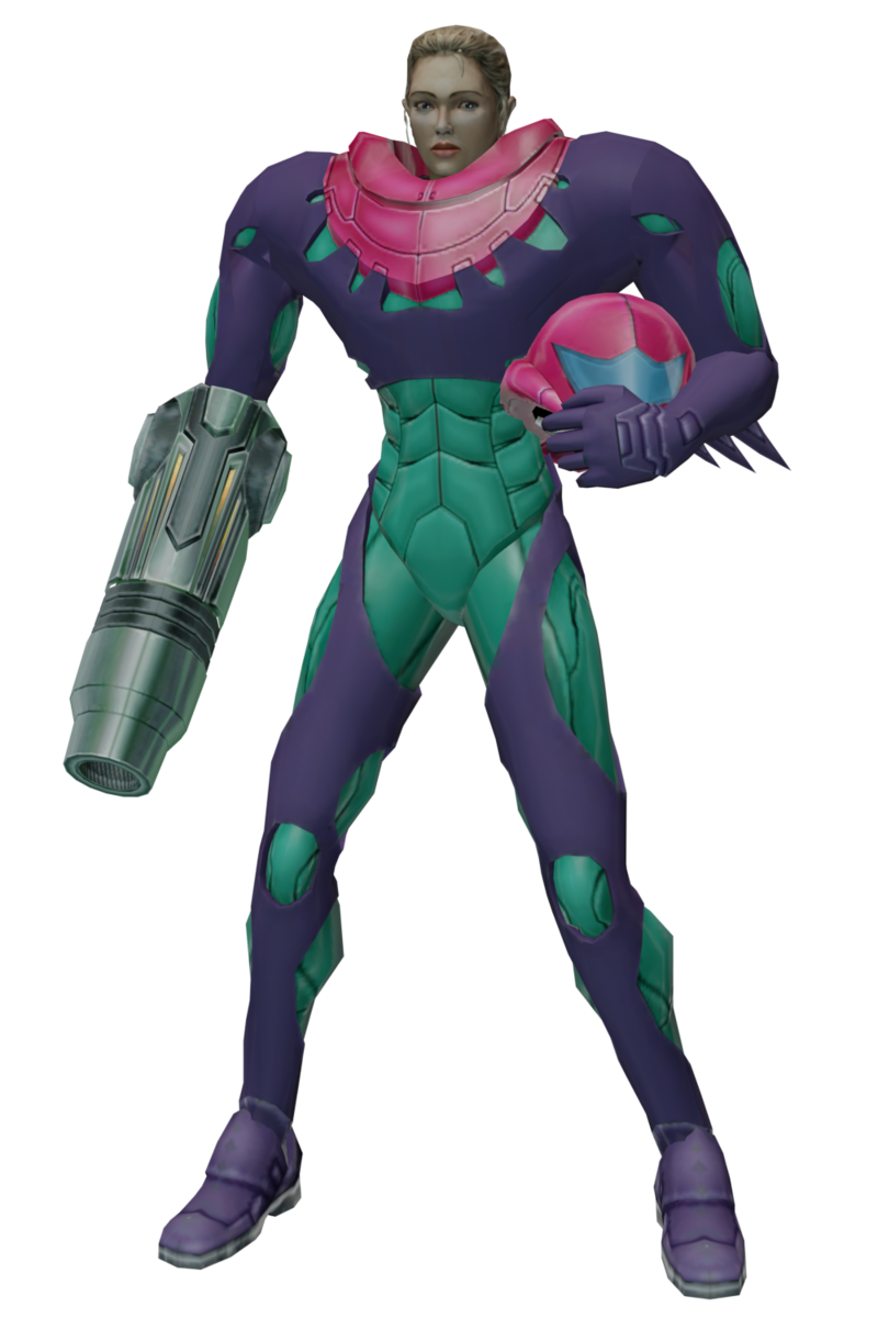 File:MP1 Character Samus Gravity Fusion Suit Unmasked.png - Metroid Wiki