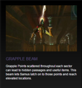 Grapple Beam - Metroid Wiki