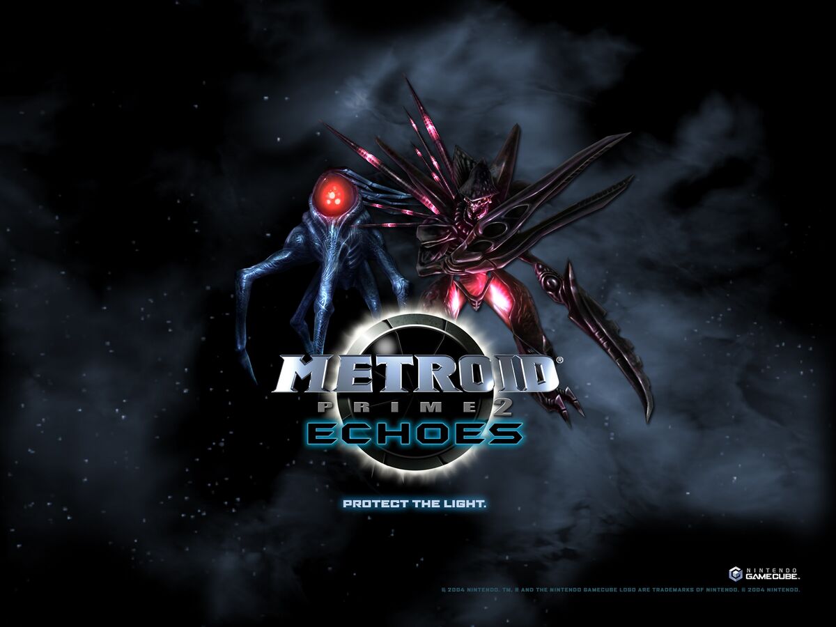 File:MP2E Wallpaper Enemies.jpg - Metroid Wiki