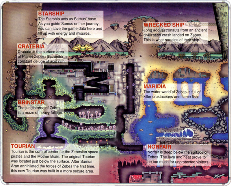 File:Zebes Map.png - Metroid Wiki
