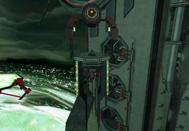 Luminoth Laser Turret - Metroid Wiki