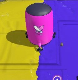 File:S3 Ink Closeup Yellow Vs Blue (Color Lock).jpg - Inkipedia, the Splatoon wiki