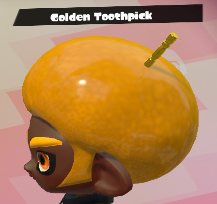 File:S2 Golden Toothpick Afro.png - Inkipedia, the Splatoon wiki