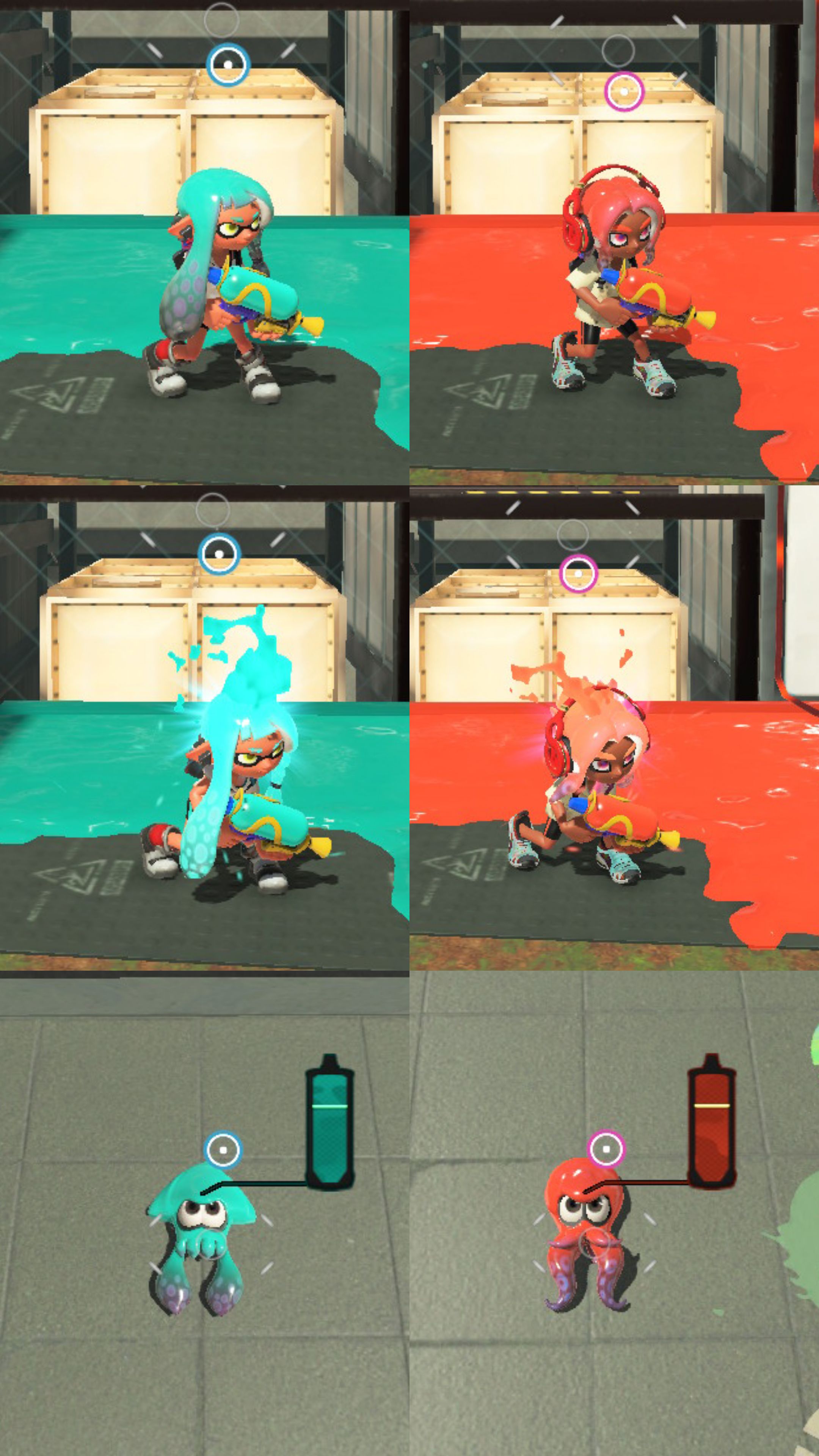 File:S3 Ink Turquoise Vs Red.jpg - Inkipedia, the Splatoon wiki