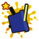 File:S3 Badge Tri-Slosher 6.png - Inkipedia, the Splatoon wiki