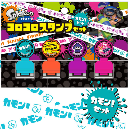 File:Ensky - Splatoon roller stamp C'mon! set.jpg - Inkipedia, the ...