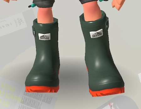 File:S3 Green Rain Boots front.jpg - Inkipedia, the Splatoon wiki