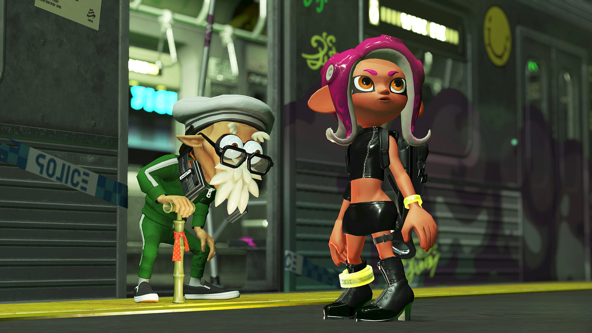 File:OE Cap'n Cuttlefish and Agent 8.jpg - Inkipedia, the Splatoon wiki