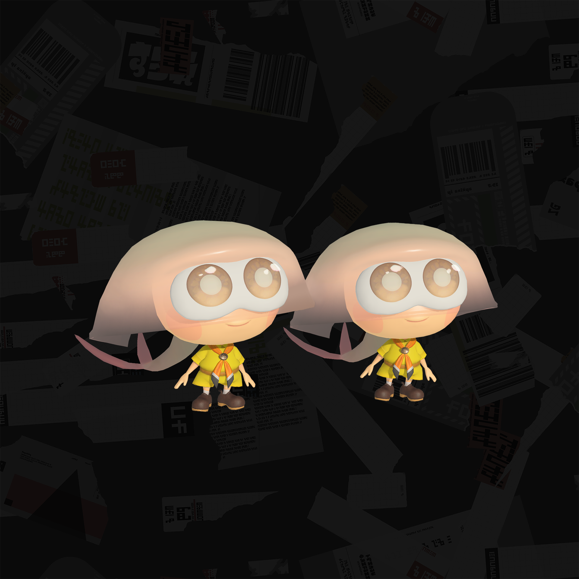 File:S3 Shelly and Donny Render.png - Inkipedia, the Splatoon wiki