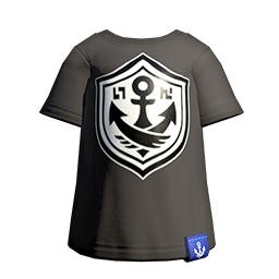 Black Anchor Tee - Inkipedia, the Splatoon wiki