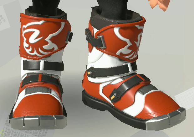 File:S3 Red-Shift Moto Boots Front.png - Inkipedia, the Splatoon wiki