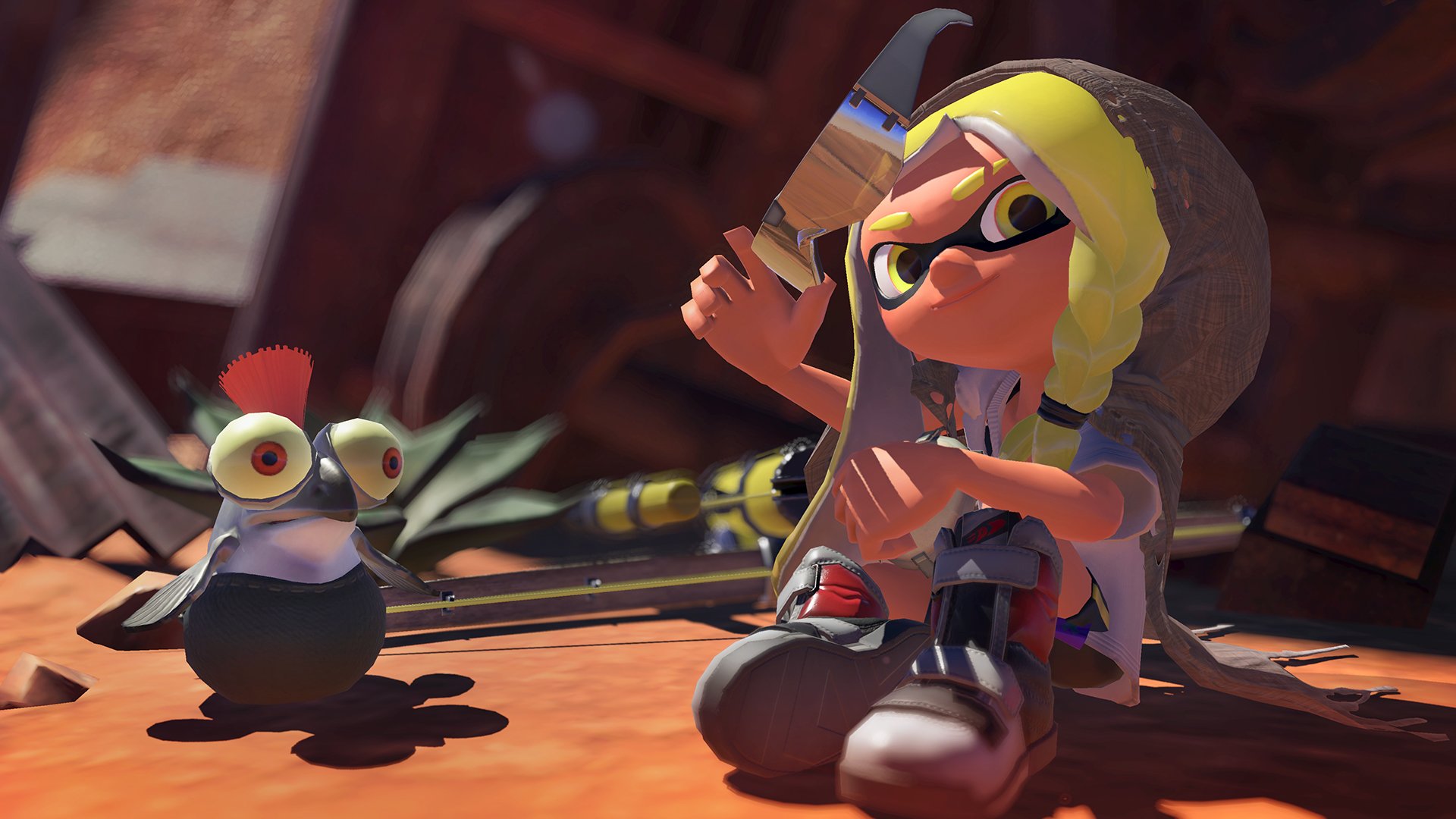 File:S3 first twitter preview - Inkling and little buddy.jpg - Inkipedia, the Splatoon wiki