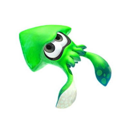 File:NSO Splatoon 2 April 2022 Week 1 - Character - Green Squid.png - Inkipedia, the Splatoon wiki