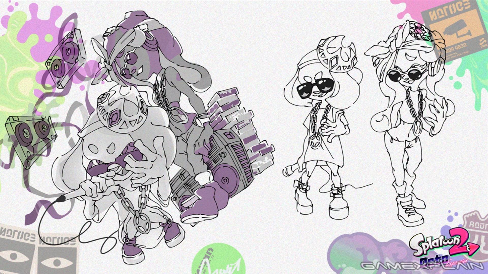 File:Octo Expansion Off the Hook concept art.jpg - Inkipedia, the Splatoon wiki
