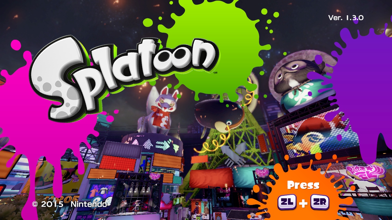 File:Splatoon Start Screen Splatfest NA.jpg - Inkipedia, the Splatoon wiki