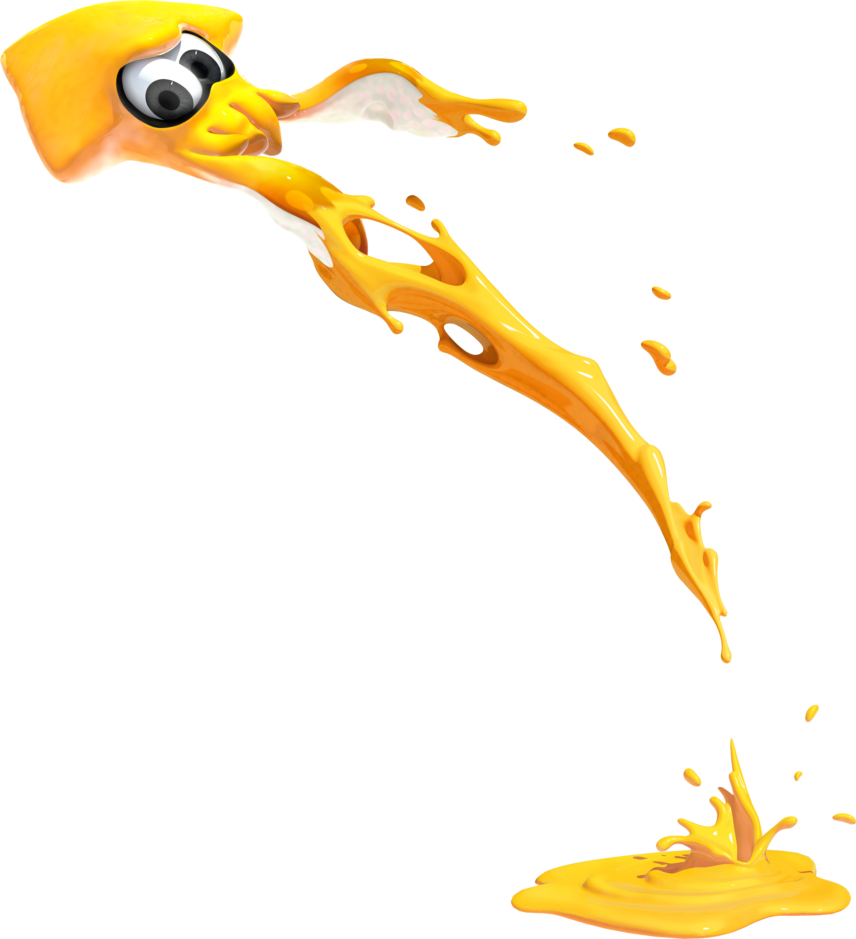 File:Splatoon 2 - key art yellow squid.png - Inkipedia, the Splatoon wiki