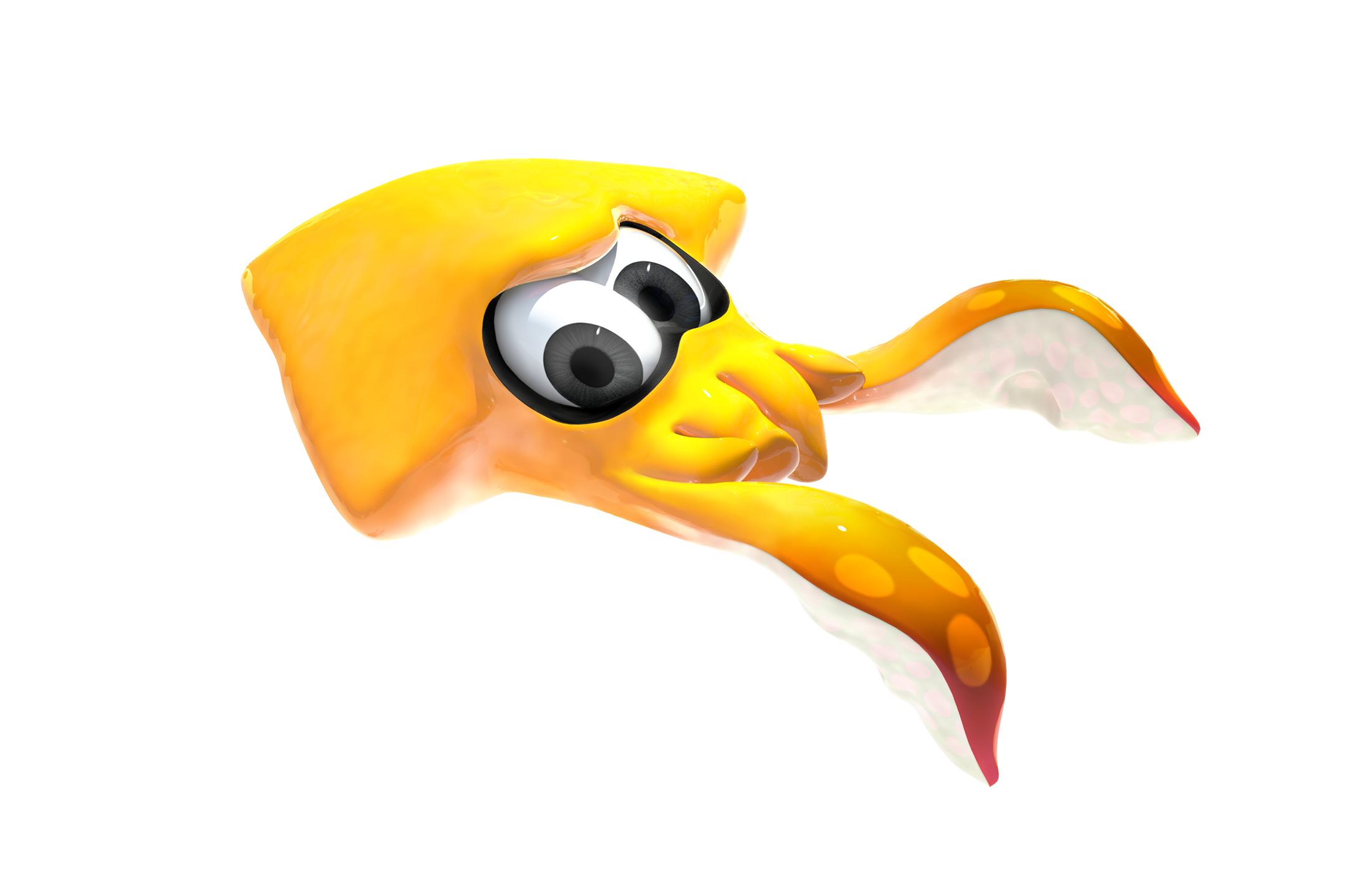 File:Splatoon 2 - key art Inkling squid form yellow.png - Inkipedia ...
