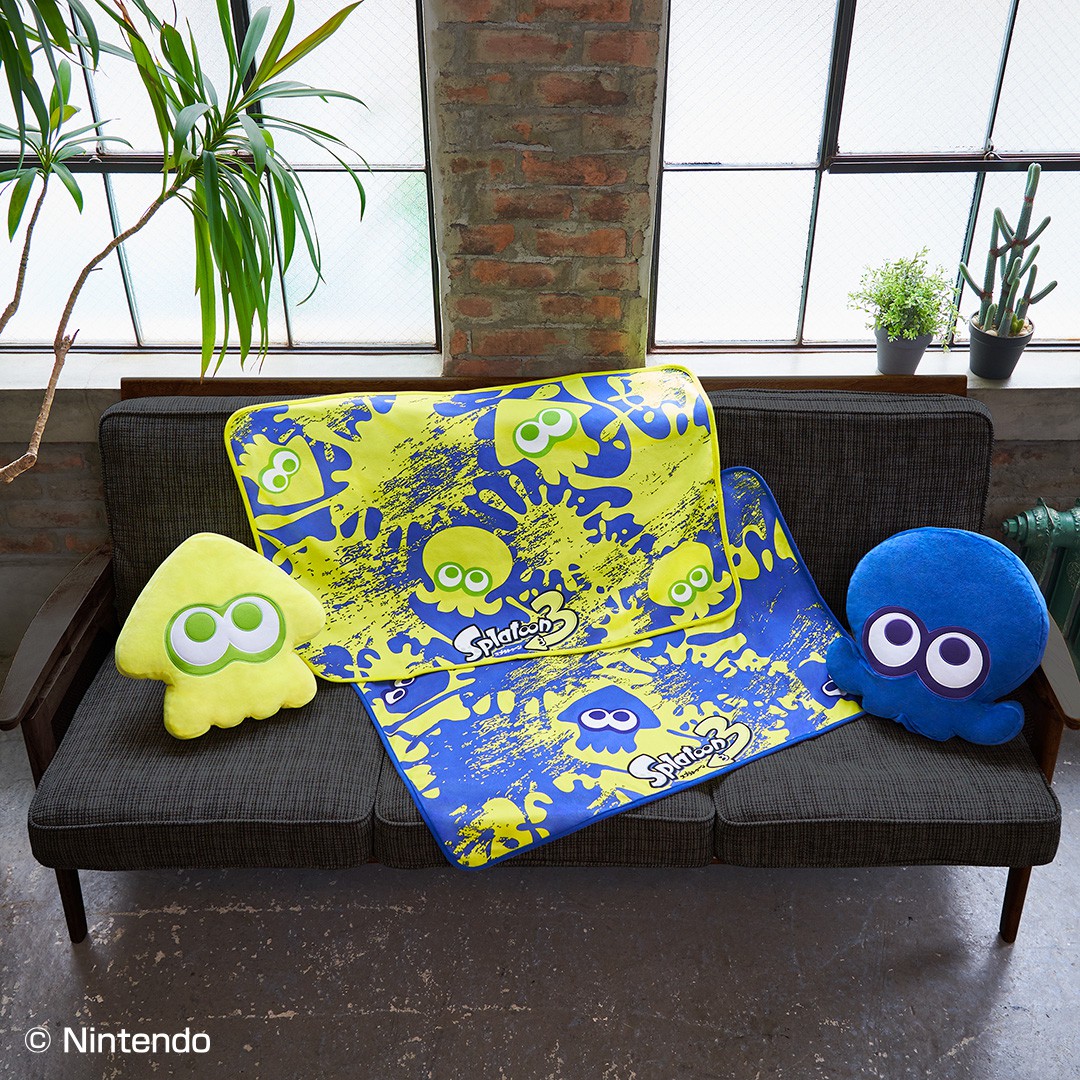 File:S3 Merch Ichiban Kuji - Prize A - Squid and Octopus Blanket and ...