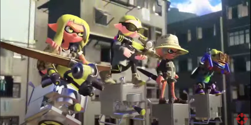 File:Splatoon 3 team on Spawner Drones.png - Inkipedia, the Splatoon wiki