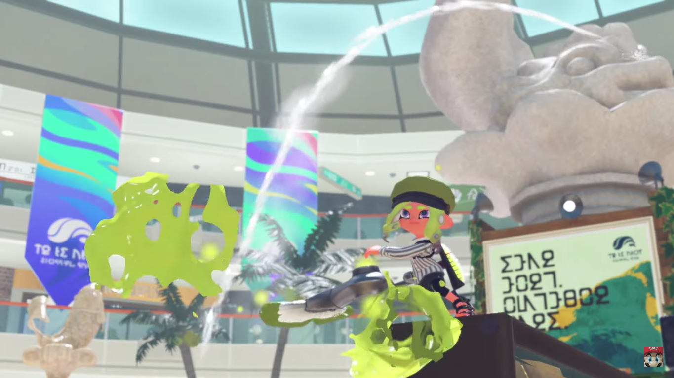 File:S3 Painbrush flinging ink.png - Inkipedia, the Splatoon wiki