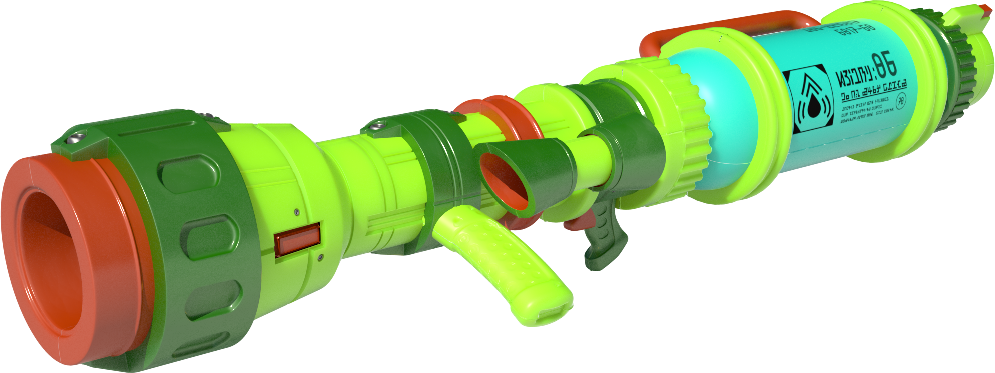 File:S Inkzooka render.png - Inkipedia, the Splatoon wiki