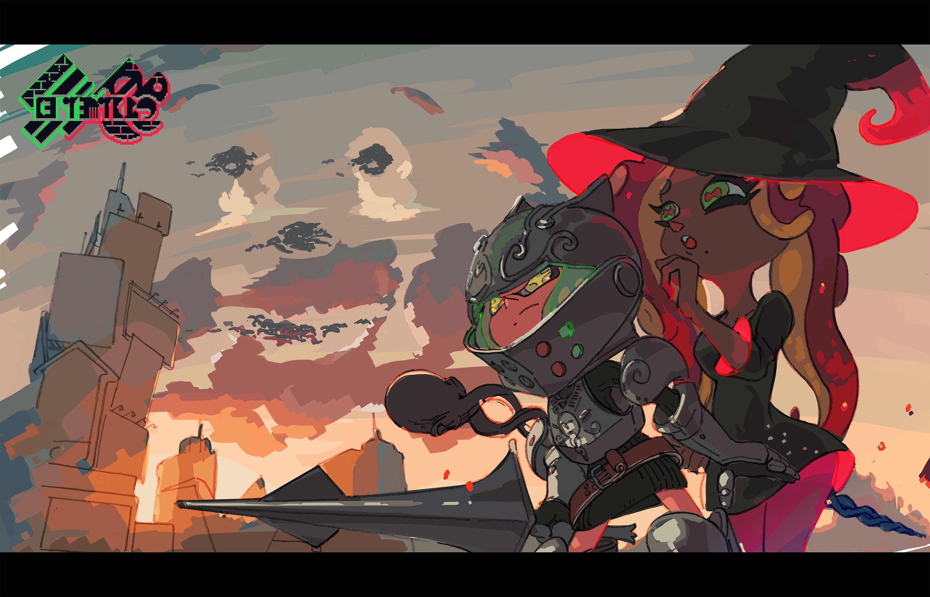 File:S2 Splatfest Official Promo Knight vs Wizard.jpg - Inkipedia, the Splatoon wiki