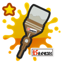 File:S3 Badge Octobrush Nouveau 6.png - Inkipedia, the Splatoon wiki