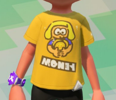File:S2 Splatfest Tee Money front.png - Inkipedia, the Splatoon wiki