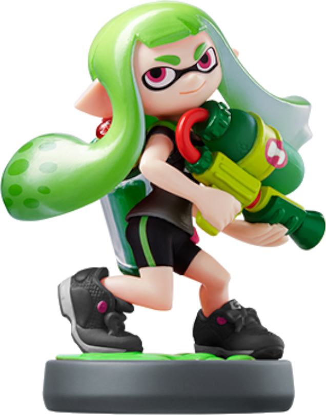 File:S amiibo Inkling Girl (Lime Green).png - Inkipedia, the Splatoon wiki