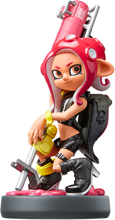 File:S2 amiibo Octoling Girl transparent.png - Inkipedia, the Splatoon wiki