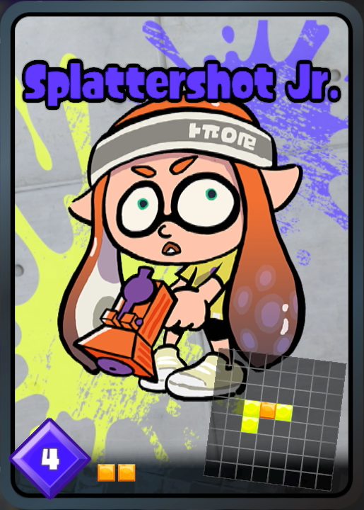 File:S3 Tableturf Battle card Splattershot Jr upgrade.png - Inkipedia, the Splatoon wiki