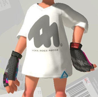 File:S3 White V-Neck Tee Adjusted.jpg - Inkipedia, the Splatoon wiki